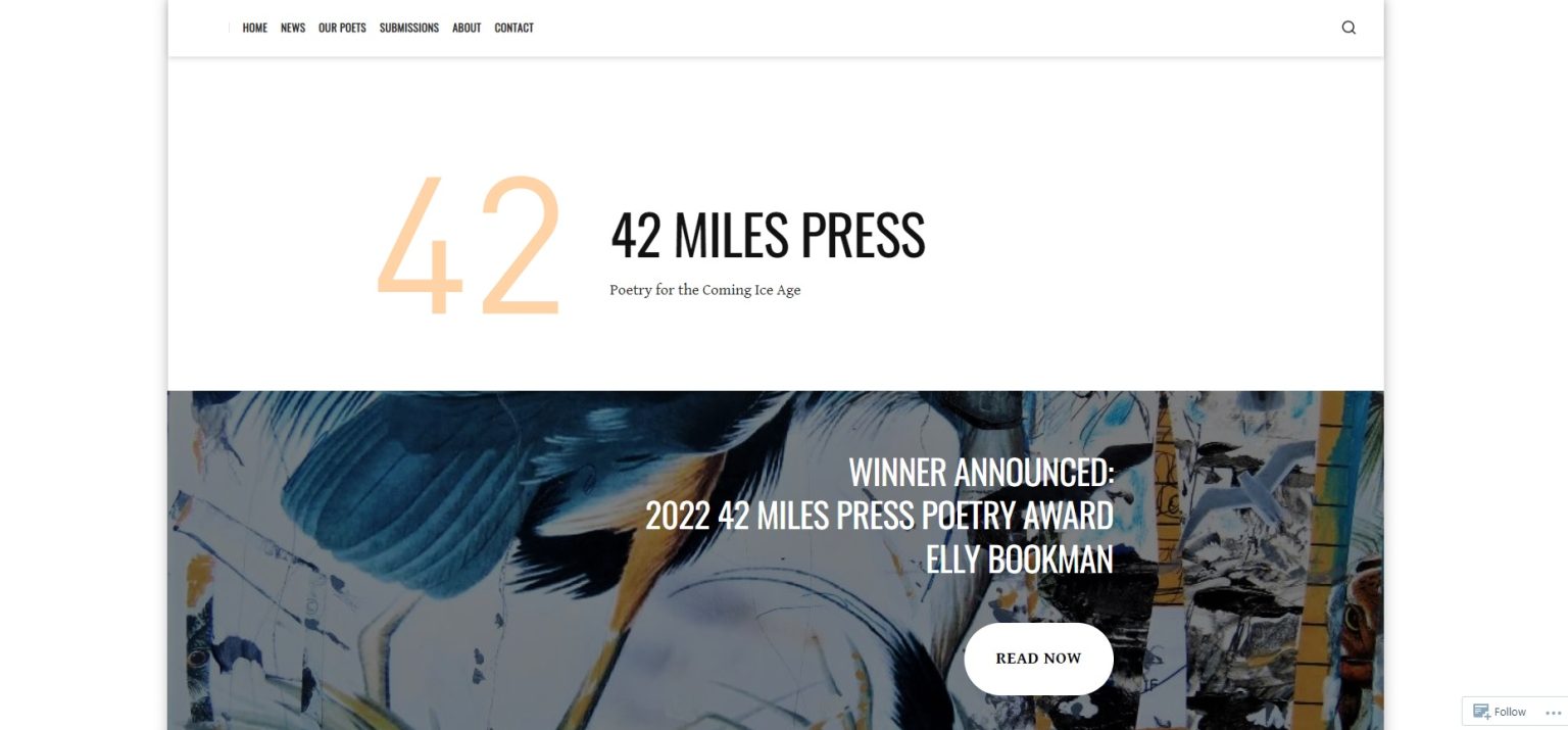 Chapbook Publishers • Book Publishing Companies
