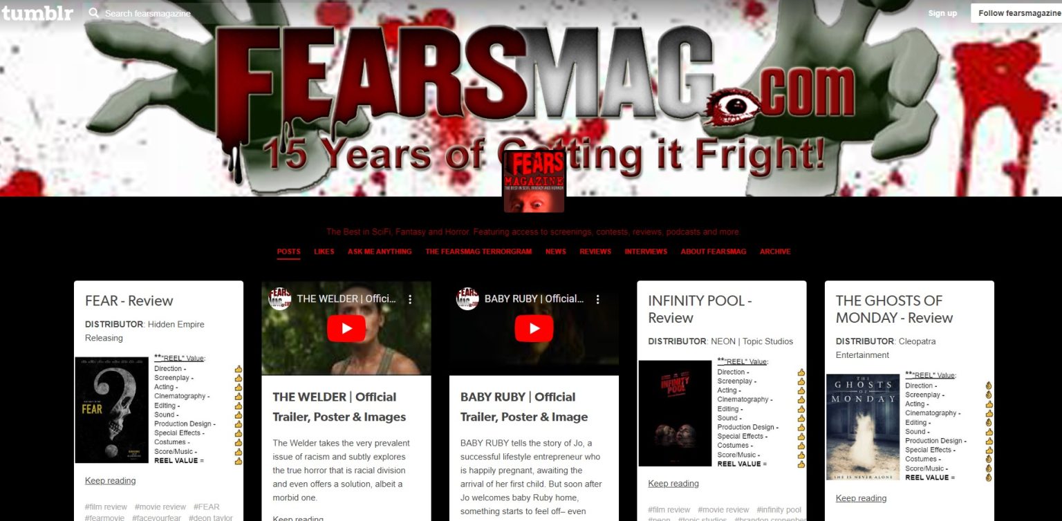 Horror Magazines - Literary Magazines