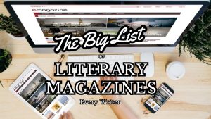 The Big List of Literary Magazines A Comprehensive List (500 ...