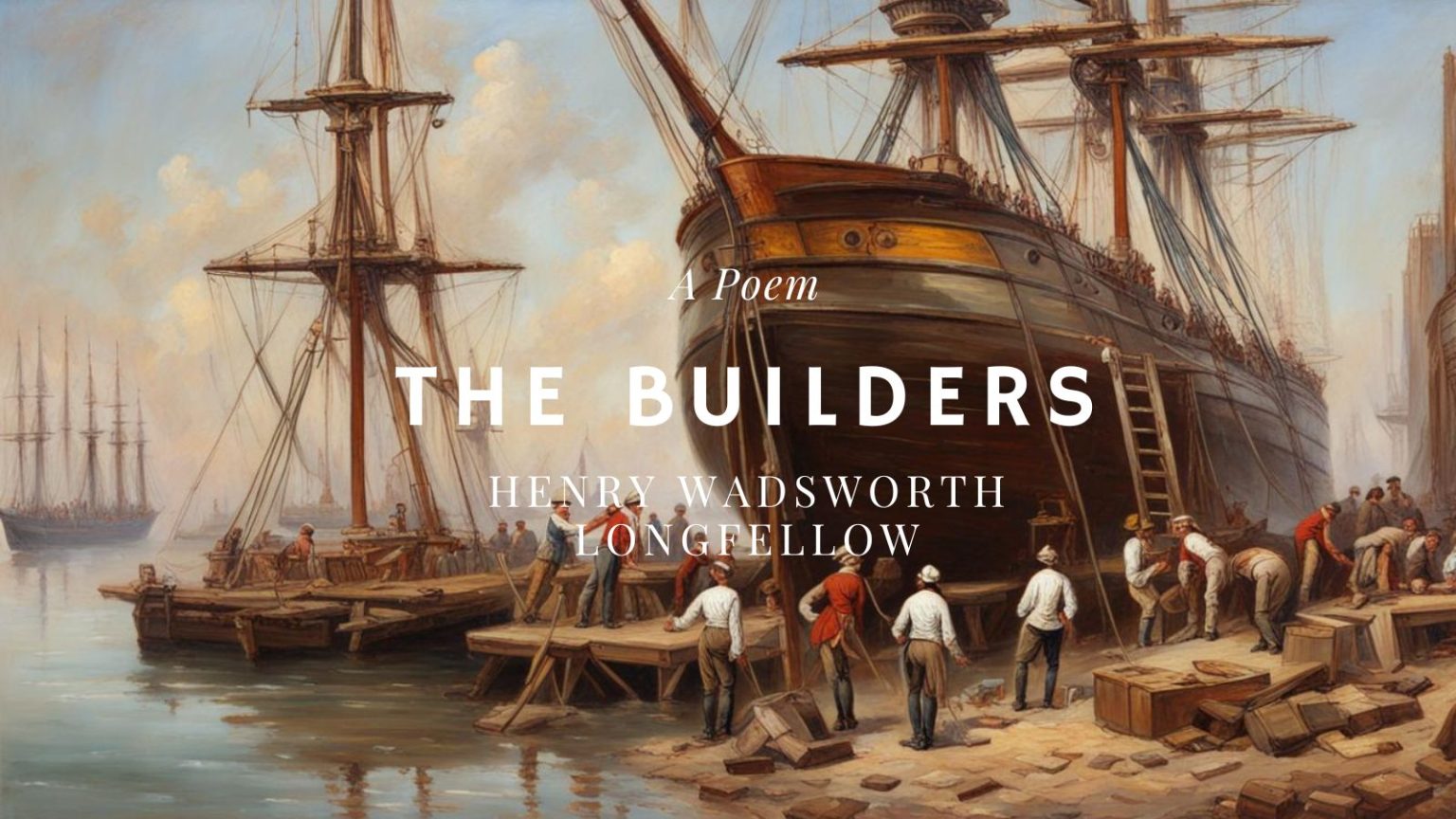 The Builders–Henry Wadsworth Longfellow - Every Writer