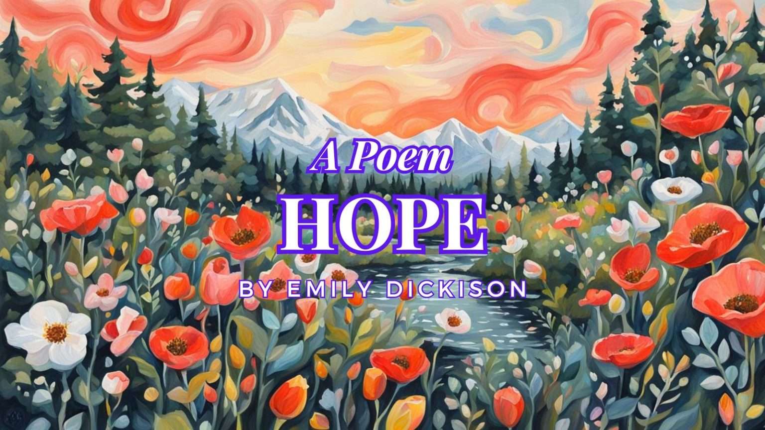 Hope by Emily Dickinson - Every Writer