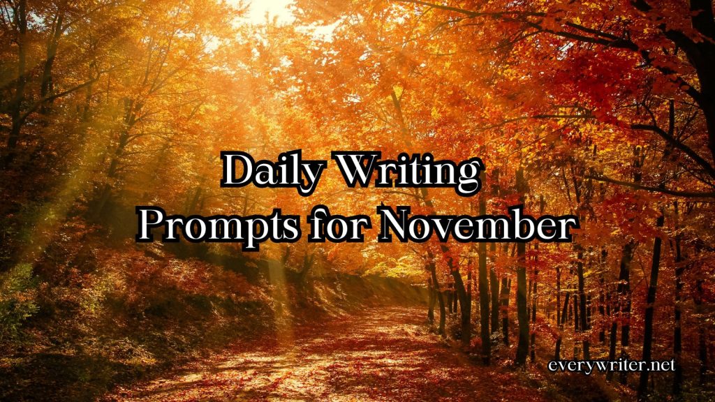 Daily Writing Prompts - EveryWriter