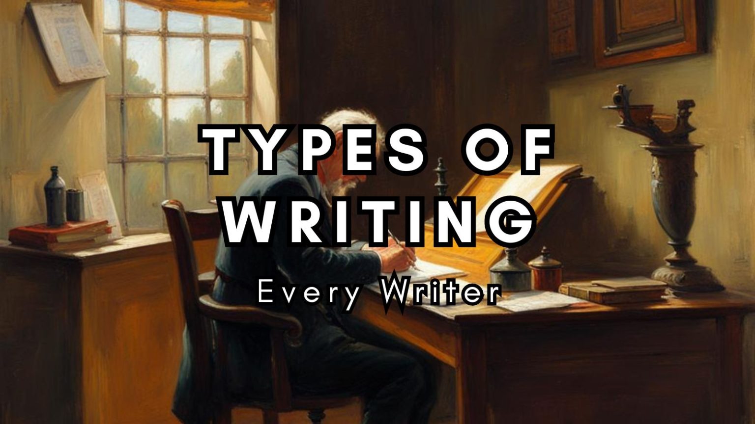 Types of Writing and Styles - EveryWriter