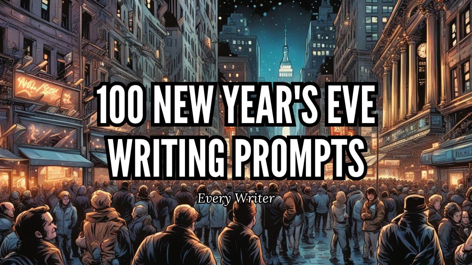 100 New Year’s Eve writing prompts - EveryWriter