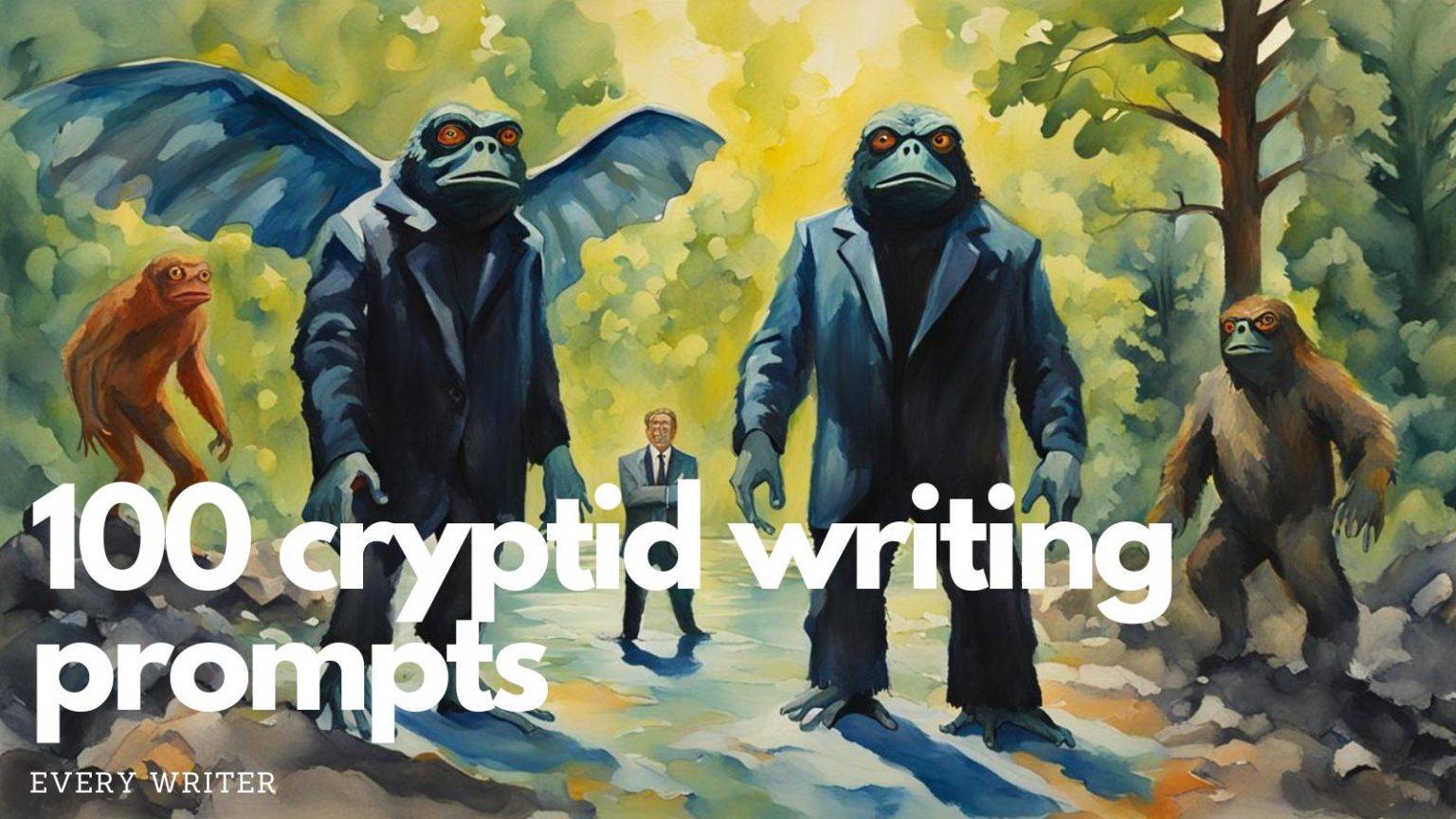 100 cryptid writing prompts - EveryWriter