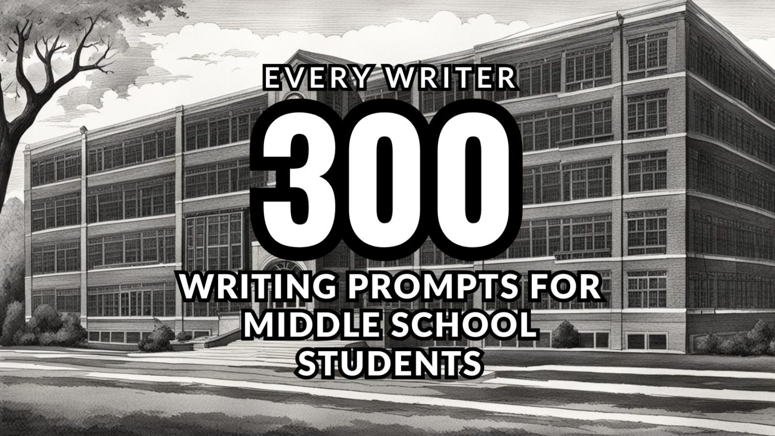300 Writing Prompts for Middle School Students - EveryWriter