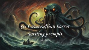 50 Lovecraftian horror writing prompts - EveryWriter