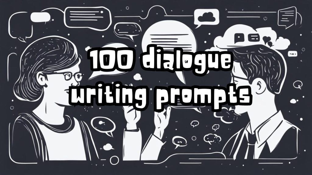 100 dialogue writing prompts - EveryWriter
