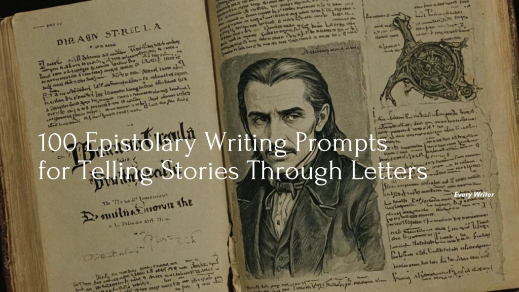100 Epistolary Writing Prompts for Telling Stories Through Letters ...