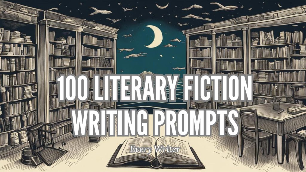 100 literary fiction writing prompts - EveryWriter