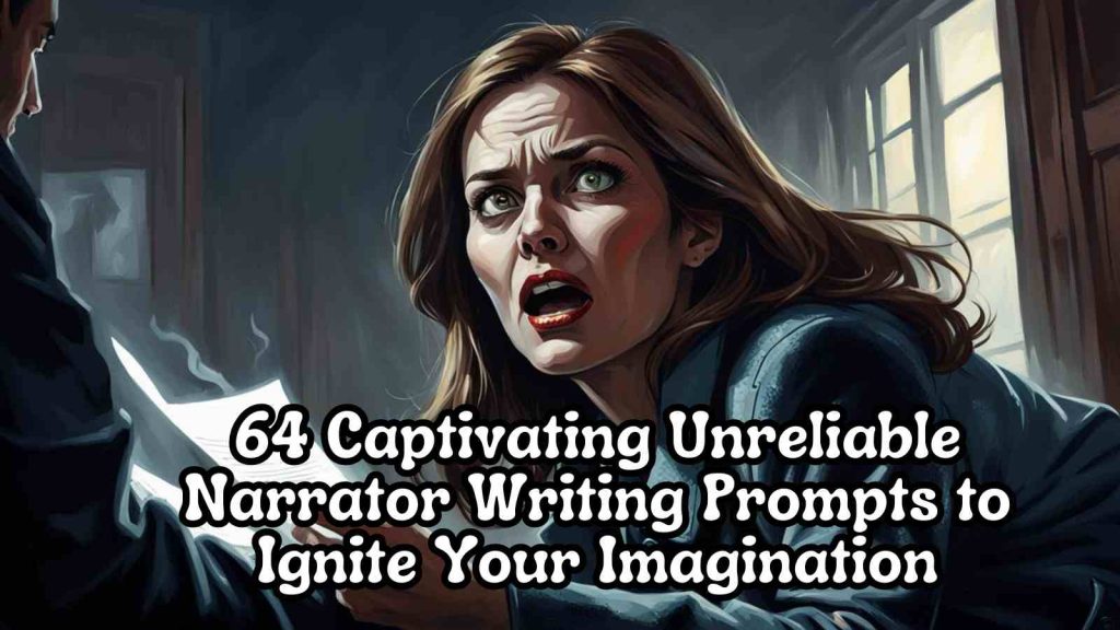 64 Captivating Unreliable Narrator Writing Prompts to Ignite Your ...