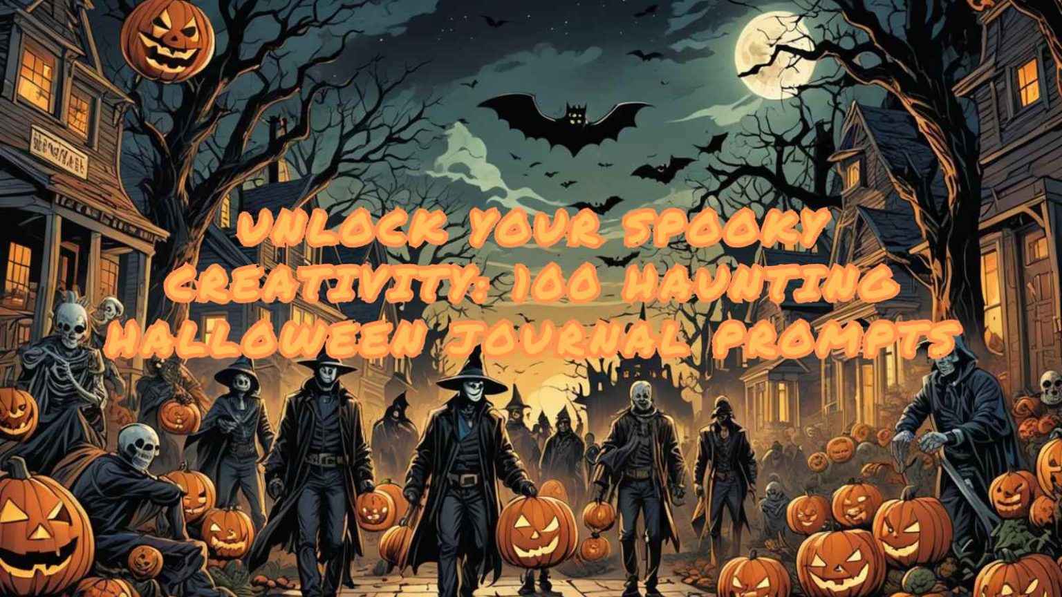 Unlock Your Spooky Creativity: 100 Haunting Halloween Journal Prompts ...