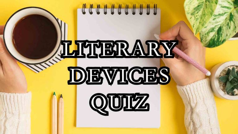Literary Devices Quiz #1 - EveryWriter