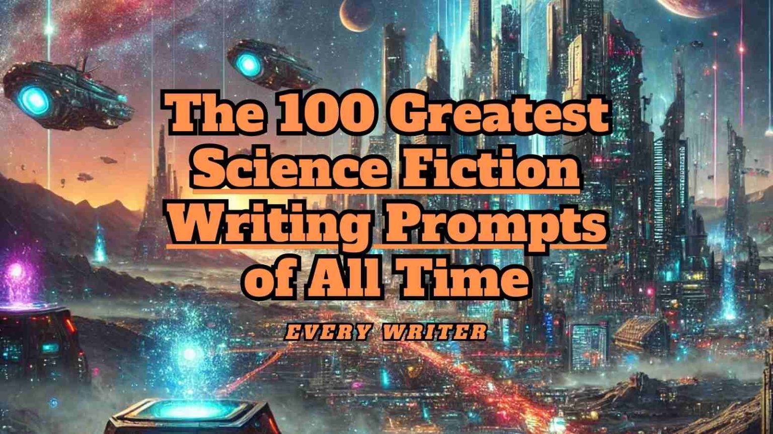 The 100 Greatest Science Fiction Writing Prompts of All Time - EveryWriter