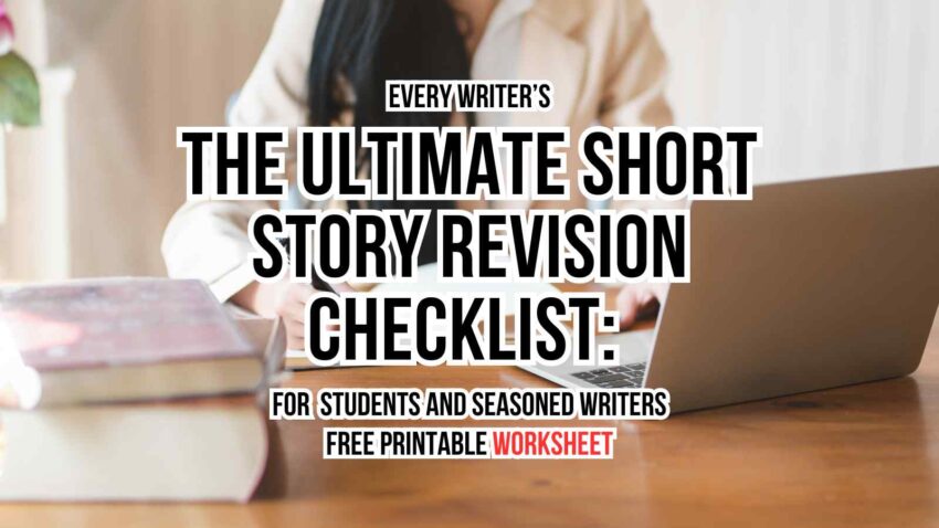 The Ultimate Short Story Revision Checklist: for Students and Seasoned ...